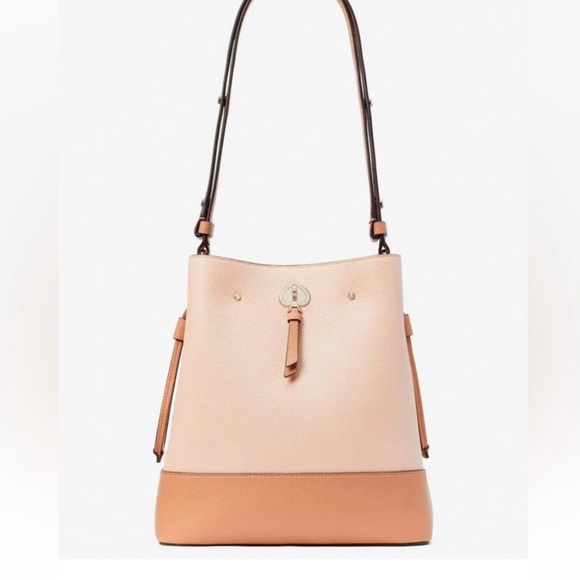 kate spade | Bags | Kate Spade Marti Large Bucket Bag Colorblock Pebble ...